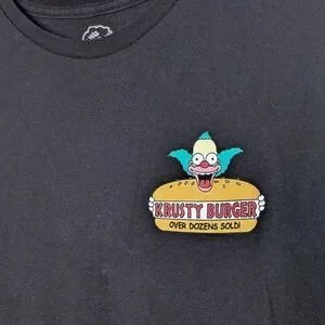 Shirts | The Simpsons Krusty The Clown Krusty Burger Graphic Short ...
